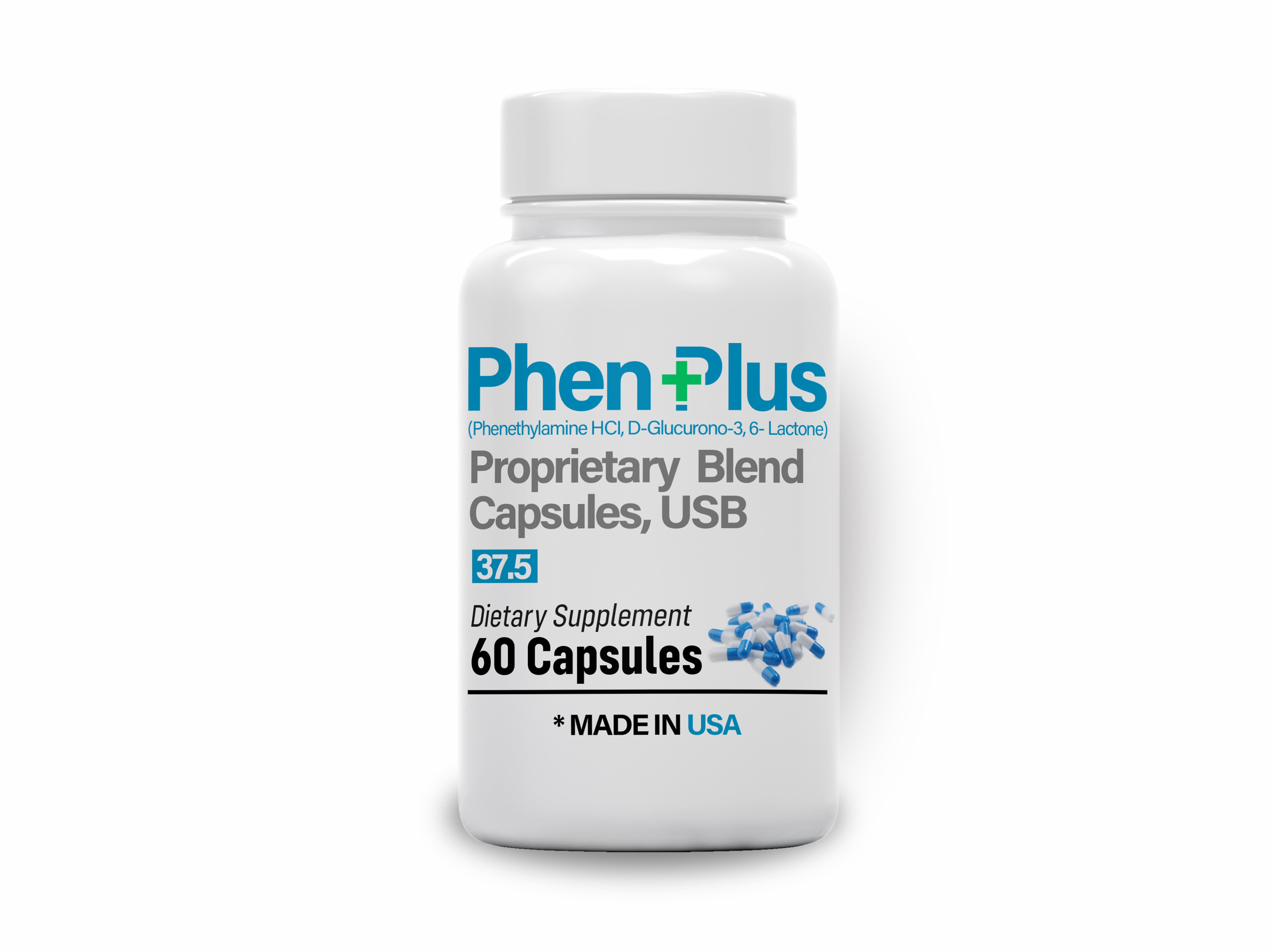 PhenPlus 37.5 Max Strenght Fat Burner – Tropical Health Center